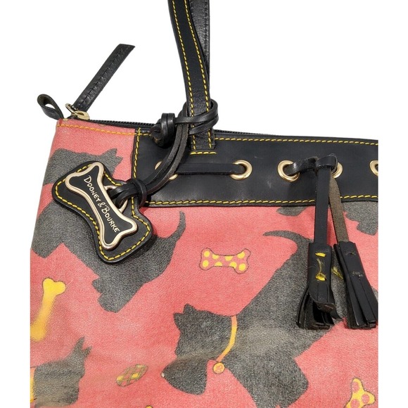 Dooney & Bourke | Bags | Dooney Bourke Red Scottie Dog Handbag Purse ...